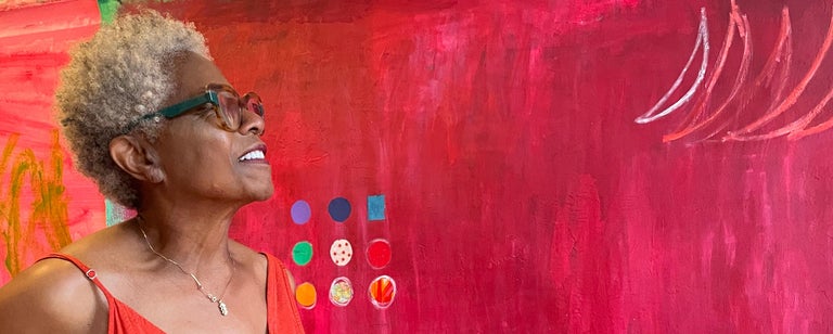 Pam Smilow - Red Tree at 1stDibs