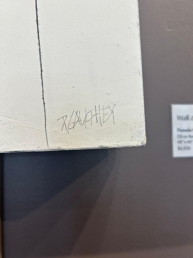 Pamela Caughey - Walk the Dog, Pamela Caughey Black and White Abstract ...