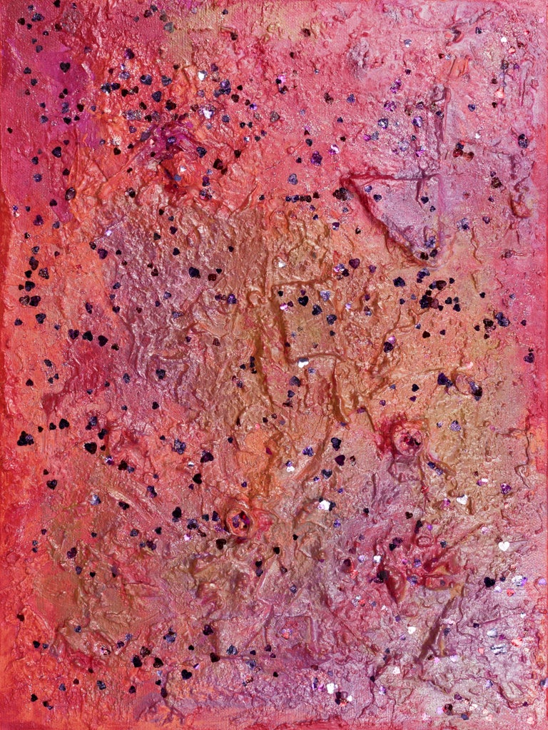 Pamela Rys - Pink Obsessed : TRIPTYCH, Painting, Acrylic on Canvas For ...