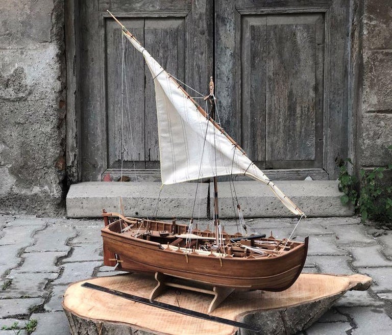 Panart Lancia Model Ship, Museum Quality For Sale at 1stDibs