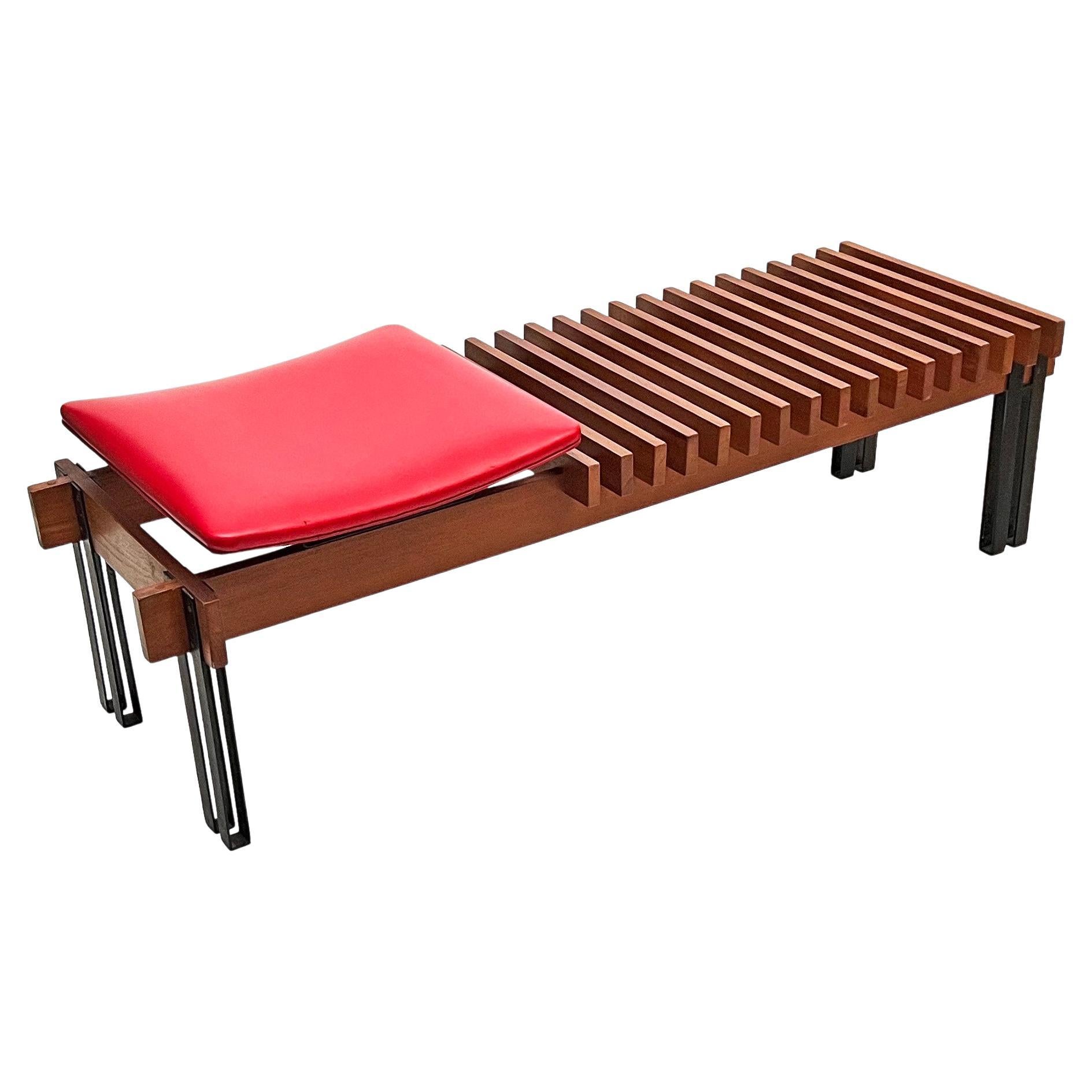 Bench by Inge and Luciano Rubino for APEC, 1960s For Sale at 1stDibs