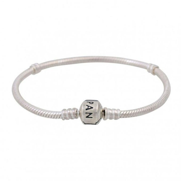 Pandora Bundle of 1 Bracelet and 1 Bangle For Sale at 1stDibs