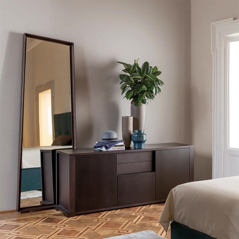 Panel Long Ash Mirror For Sale at 1stDibs