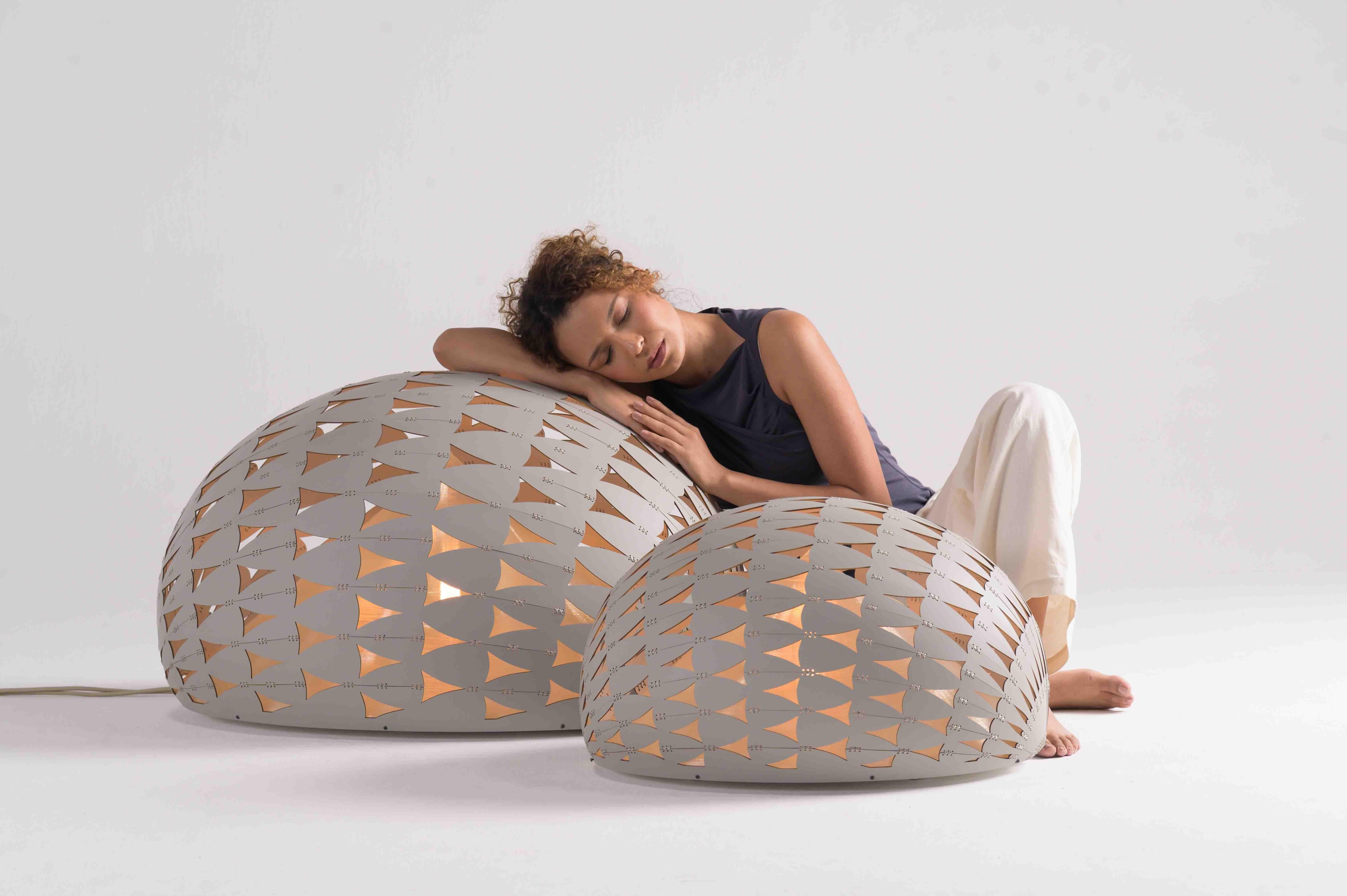 Panelitos Armadillo Medium by Piegatto, a Contemporary Sculptural Lamp ...