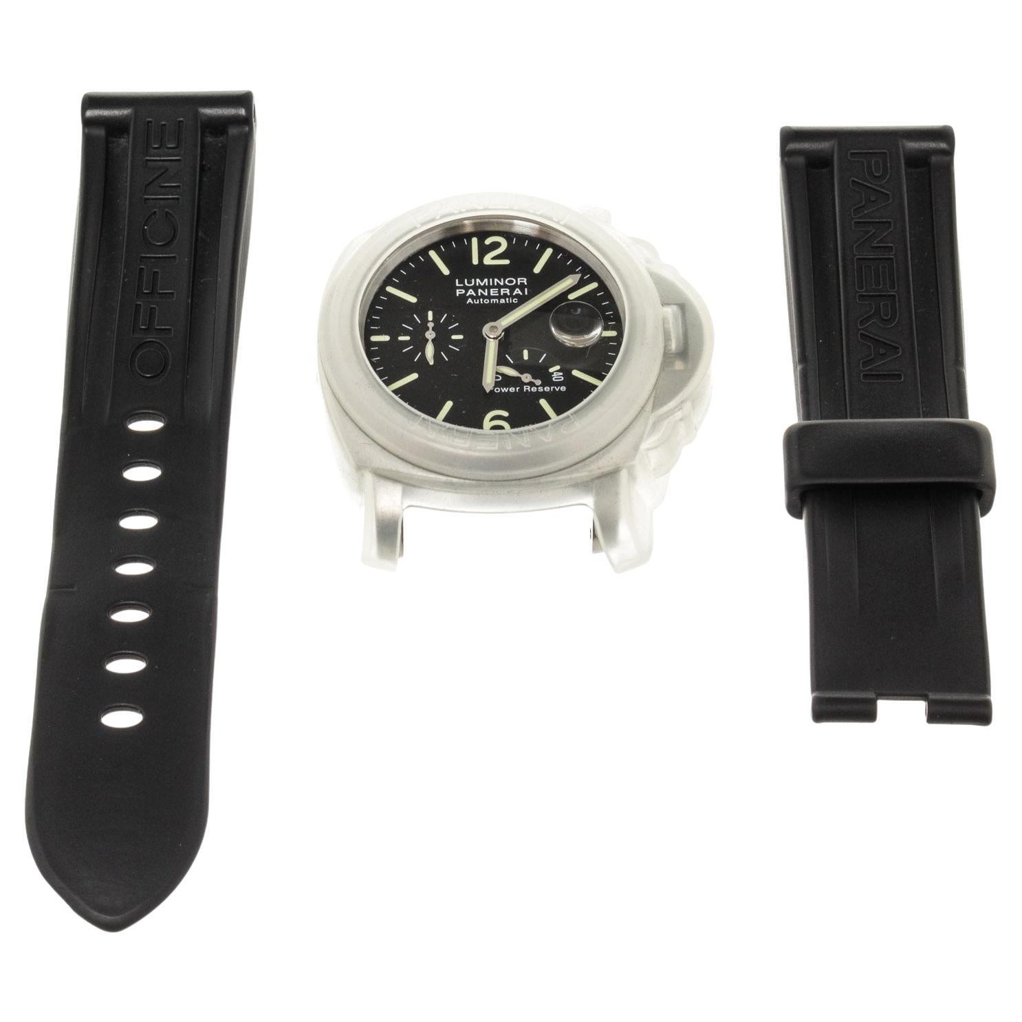 Panerai Stainless Steel Luminor Slytech Daylight Mechanical Wristwatch ...