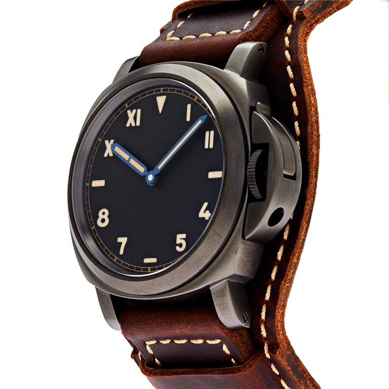 Panerai California 8 Days Luminor Titanium DLC PAM00779 For Sale at 1stDibs