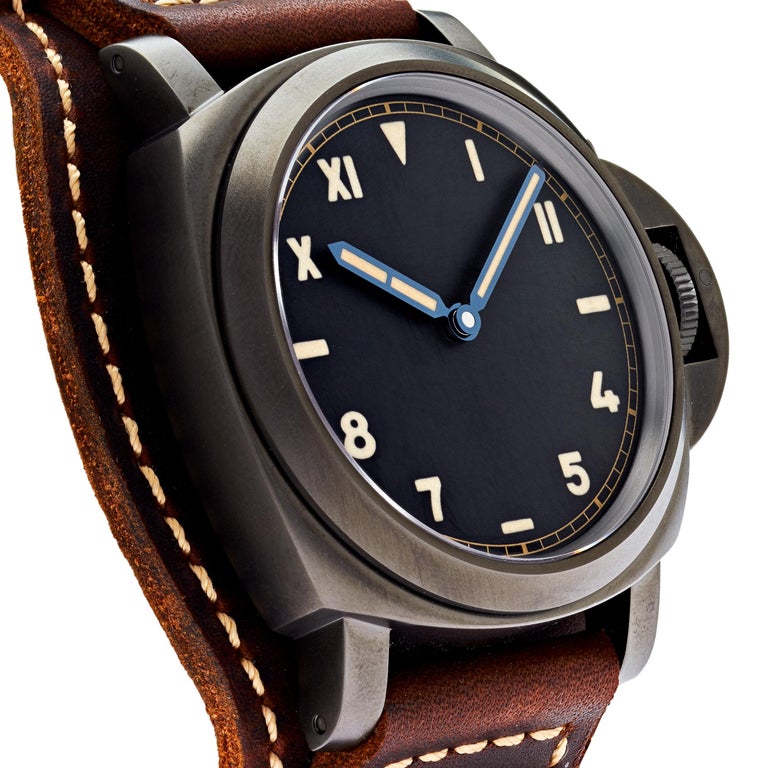 Panerai California 8 Days Luminor Titanium DLC PAM00779 For Sale at 1stDibs