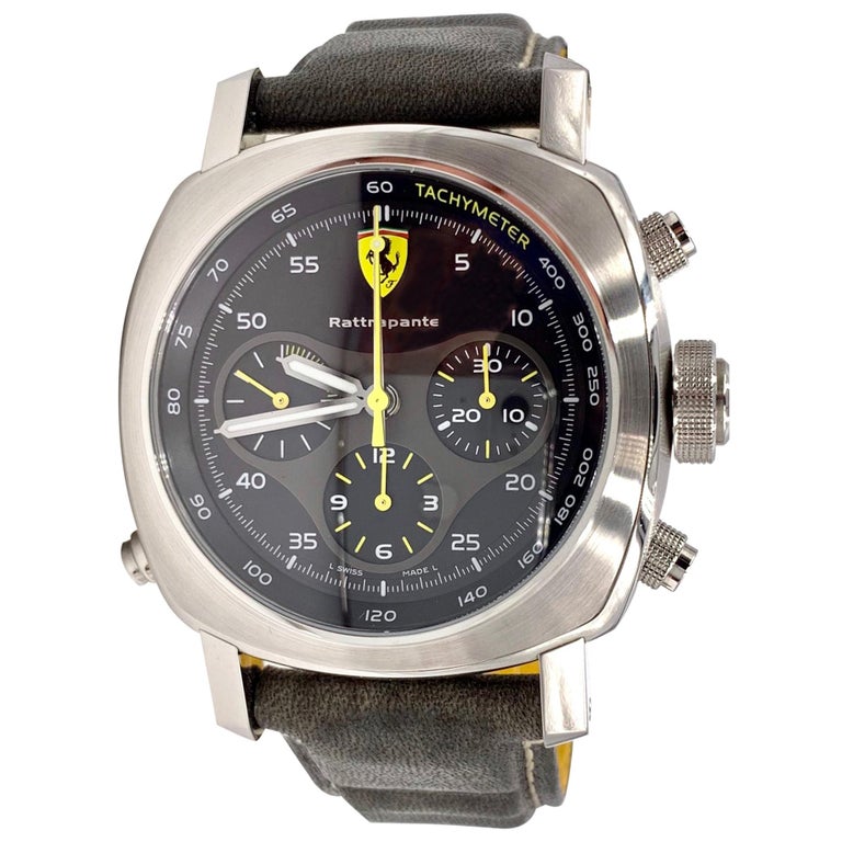 Panerai Ferrari Scuderia Rattrapante Men's Watch FER00010 For Sale at ...