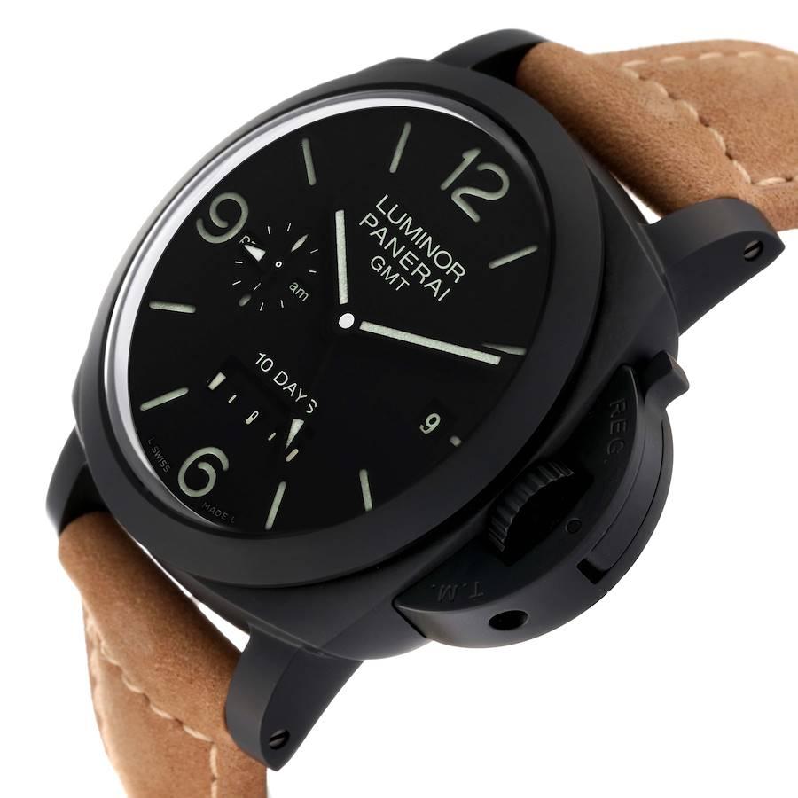 Panerai Luminor 1950 10 Days GMT 24H Carbotech Watch PAM00335 Unworn ...