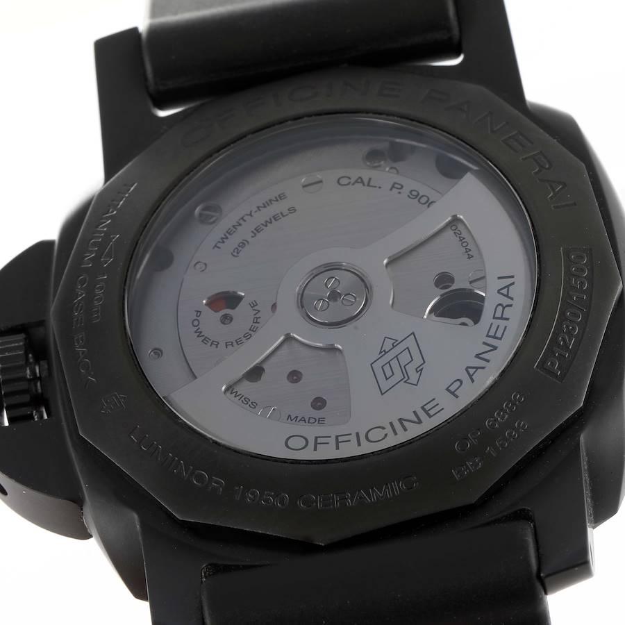 Panerai Luminor 1950 3 Days GMT Ceramic LE Mens Watch PAM00441 Box ...