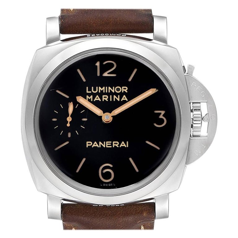 Panerai Luminor 1950 Acciaio 3 Days Power Reserve Watch PAM00422 at ...