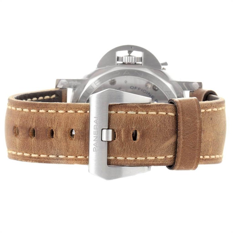 Panerai Luminor 1950 Acciaio 3 Days Power Reserve Watch PAM00423 For ...