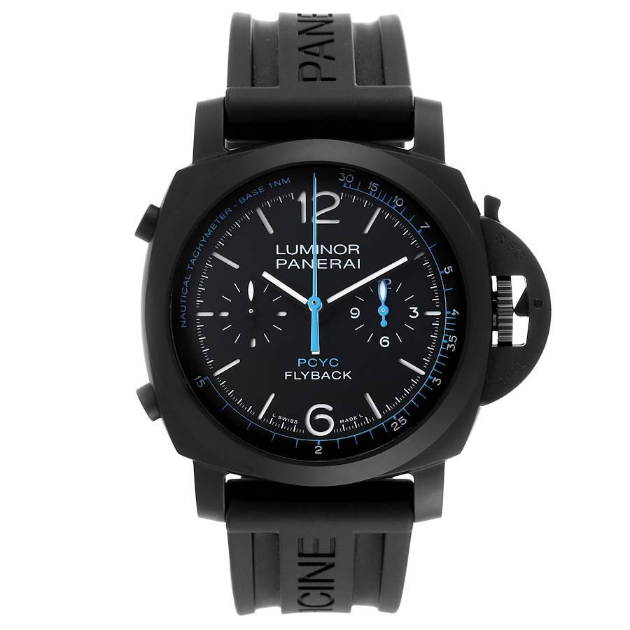 Panerai Luminor 1950 Flyback PCYC Ceramic Mens Watch PAM00788 Box ...