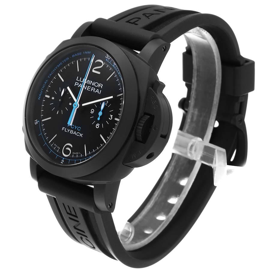 Panerai Luminor 1950 Flyback PCYC Ceramic Mens Watch PAM00788 Box ...