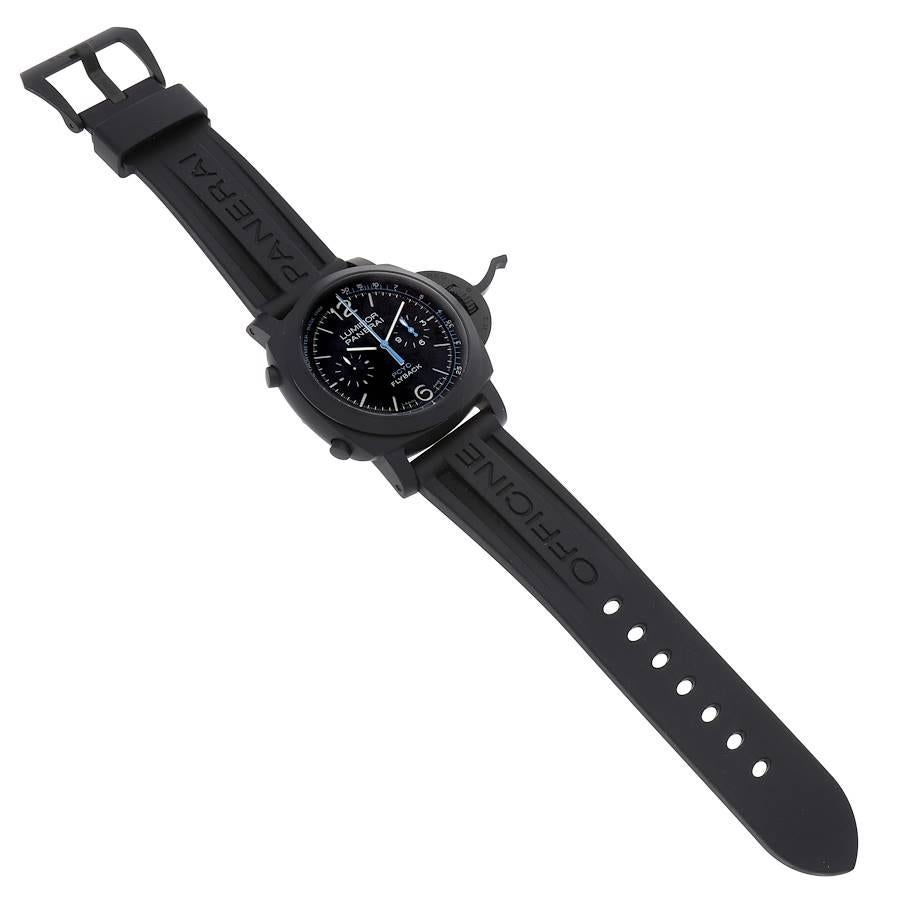 Panerai Luminor 1950 Flyback PCYC Ceramic Mens Watch PAM00788 Box ...