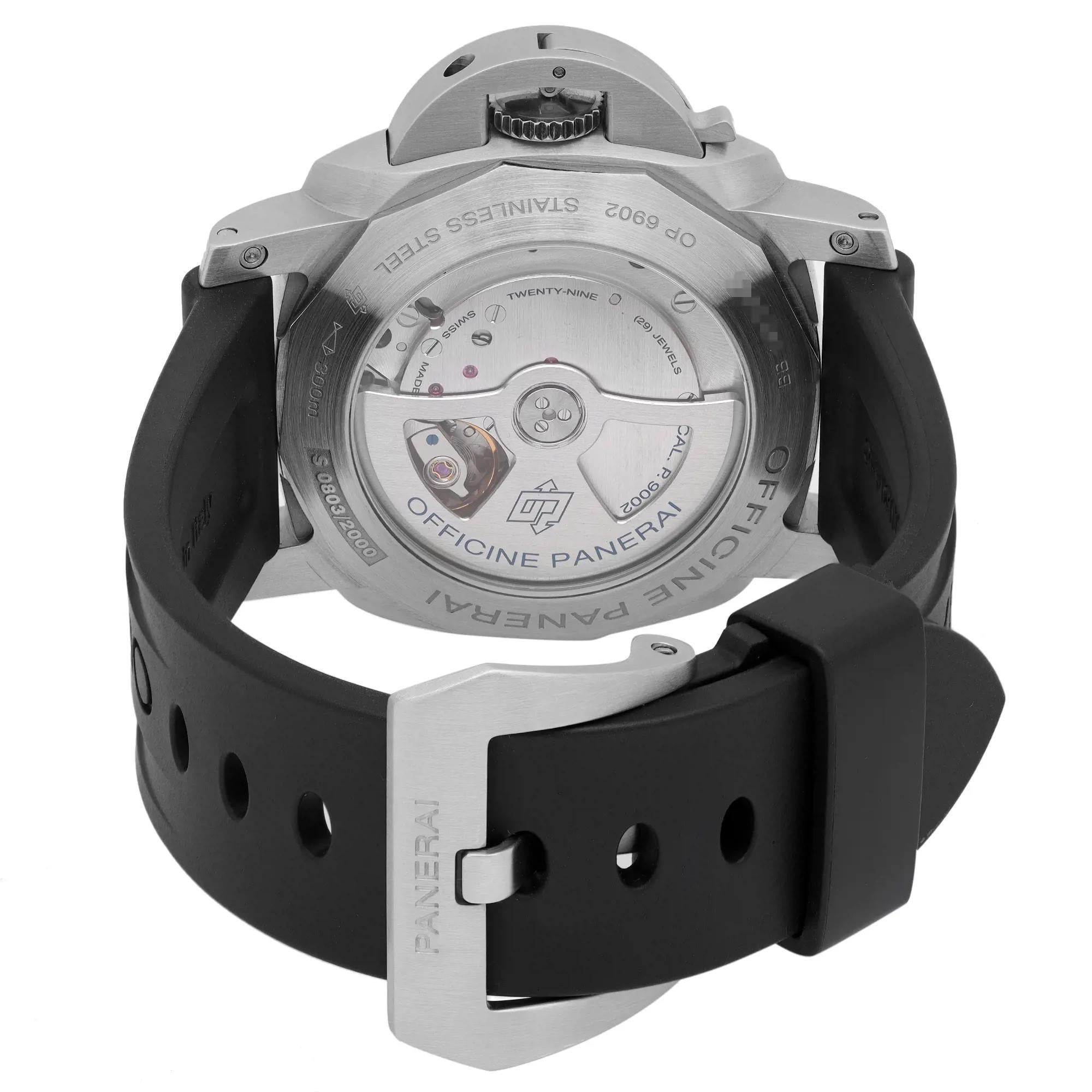 Panerai Luminor 1950 Stainless Steel Black Dial Automatic Men Watch ...