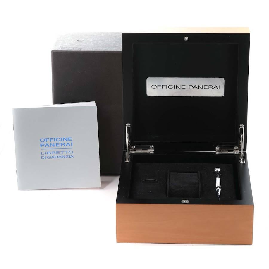 Panerai Luminor Base Logo Steel Mens Watch PAM01005 For Sale at 1stDibs ...