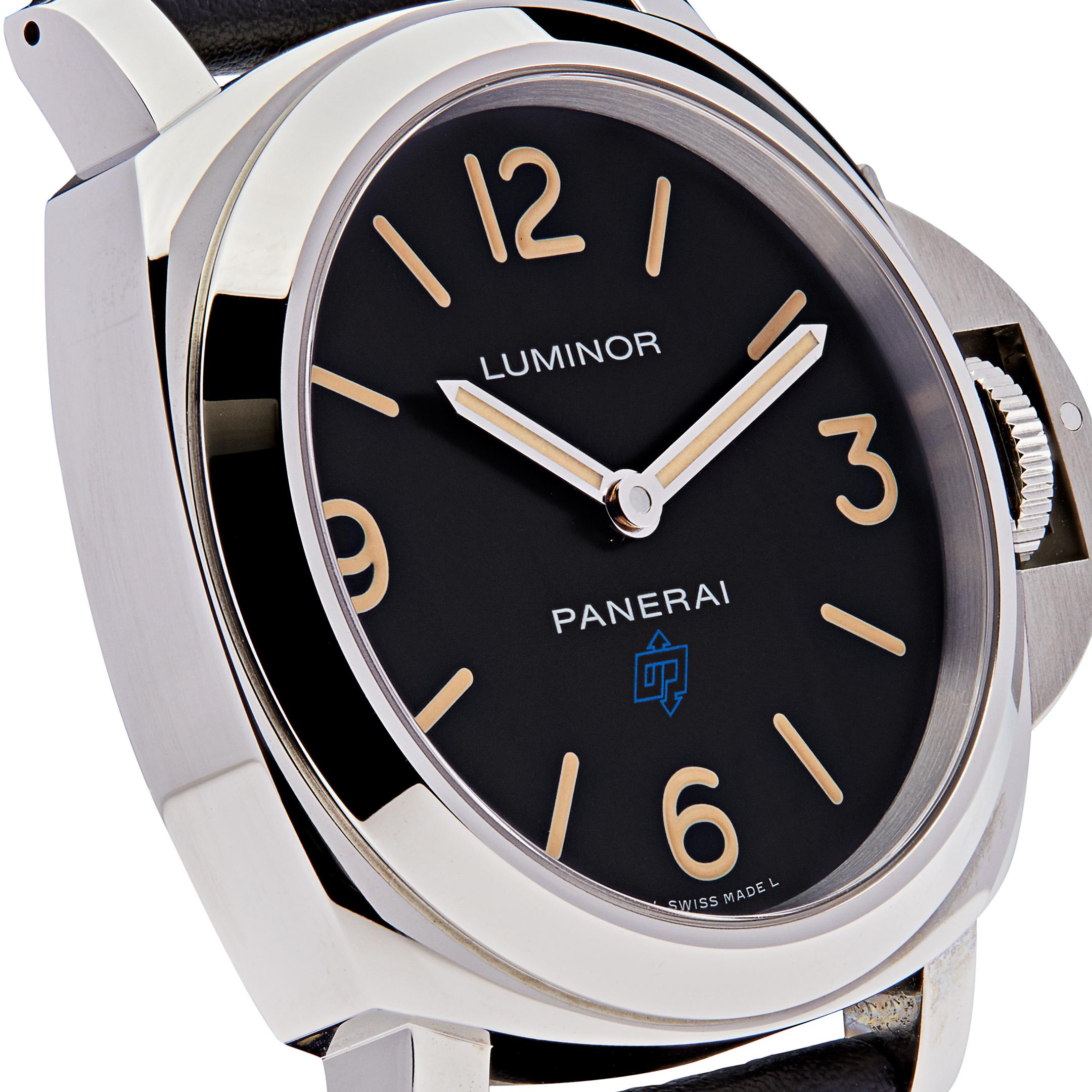 Panerai Luminor Base Logo Acciaio 44mm PAM00634 For Sale at 1stDibs | pam 176