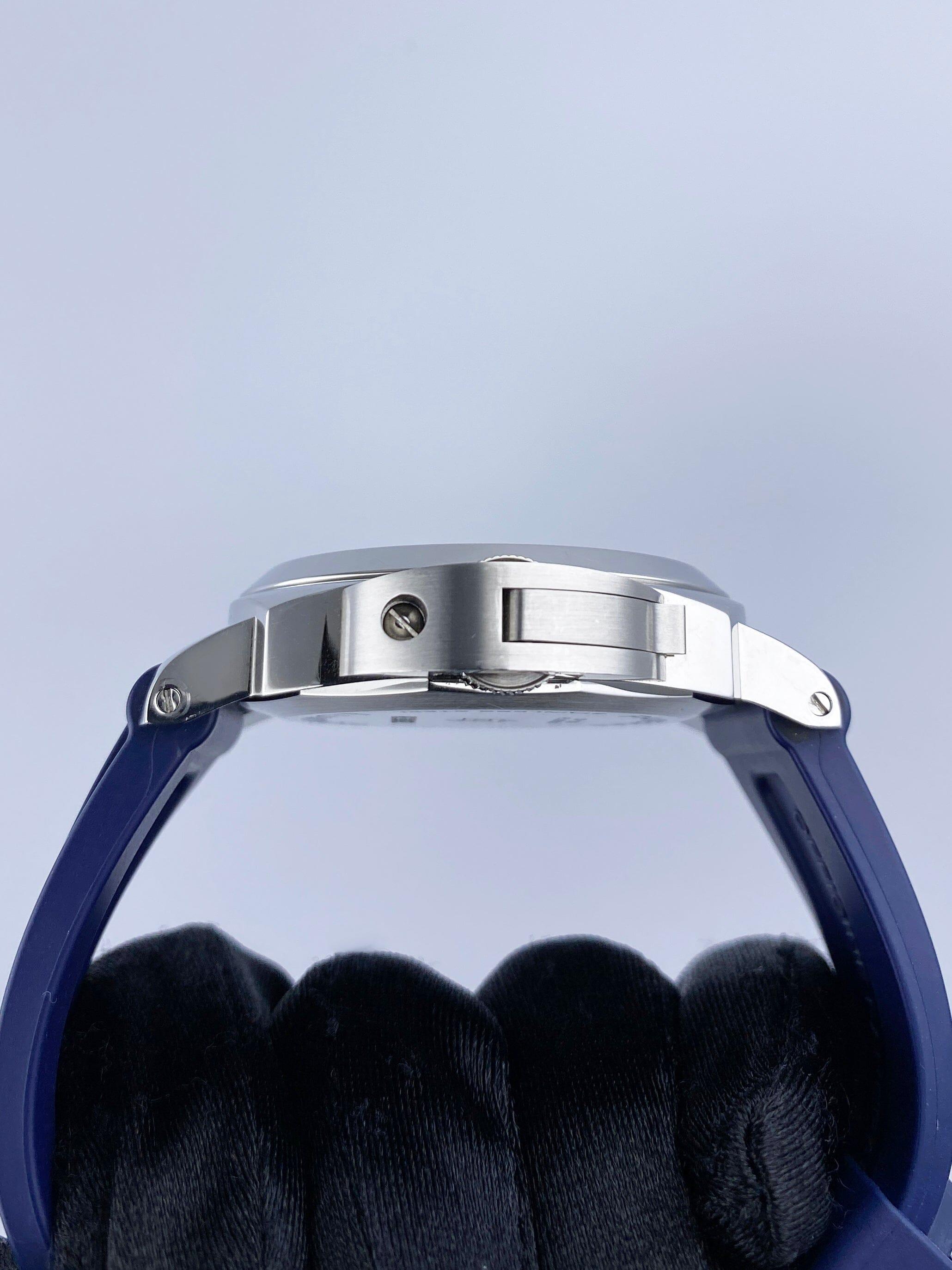 Panerai Luminor Blu Mare PAM01085 Blue Dial Mens Watch Box Papers For ...