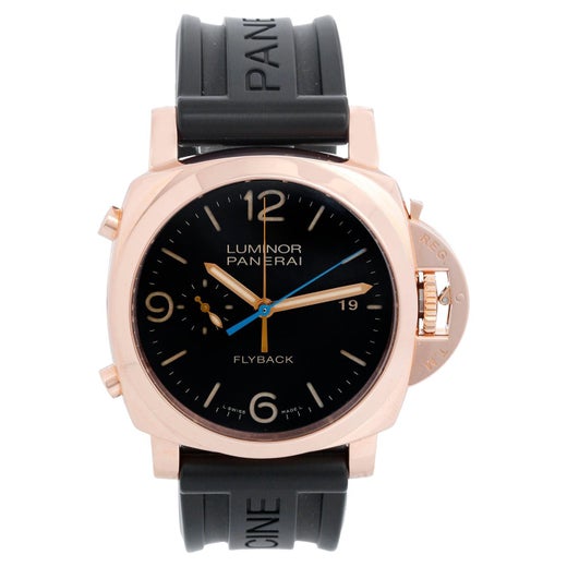 Panerai Titanium Luminor Chronograph Automatic Wristwatch PAM 52 at 1stDibs
