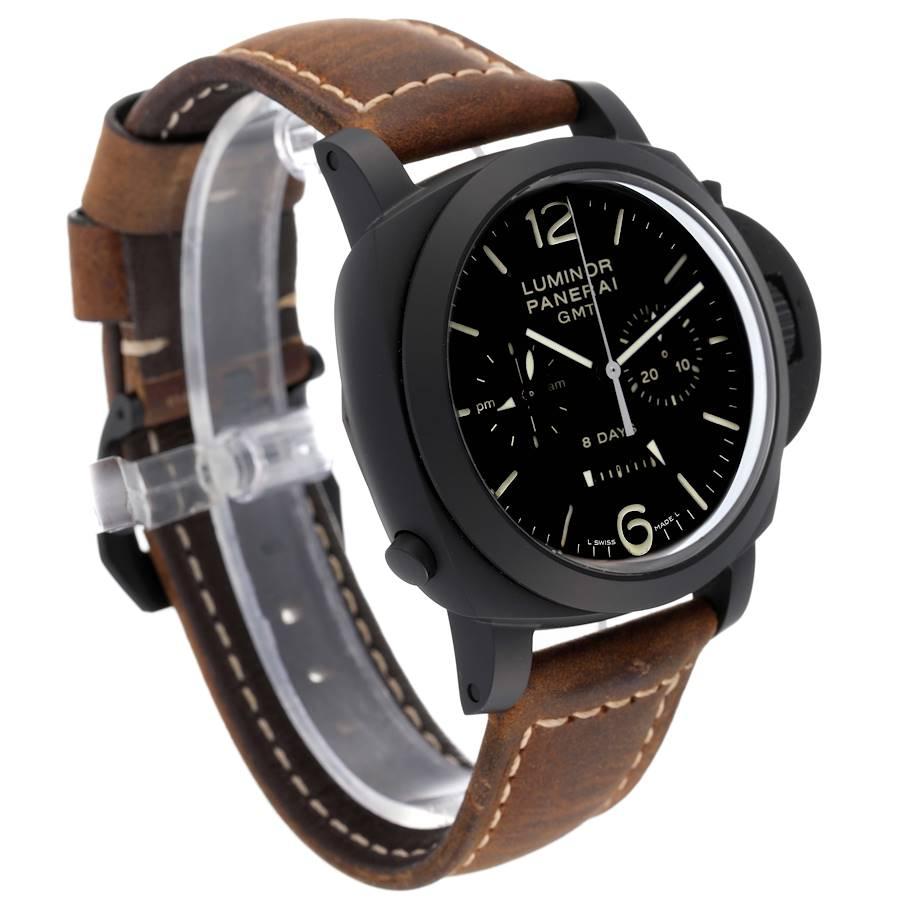Panerai Luminor Chrono Monopulsante 8 Days GMT Ceramic Mens Watch ...