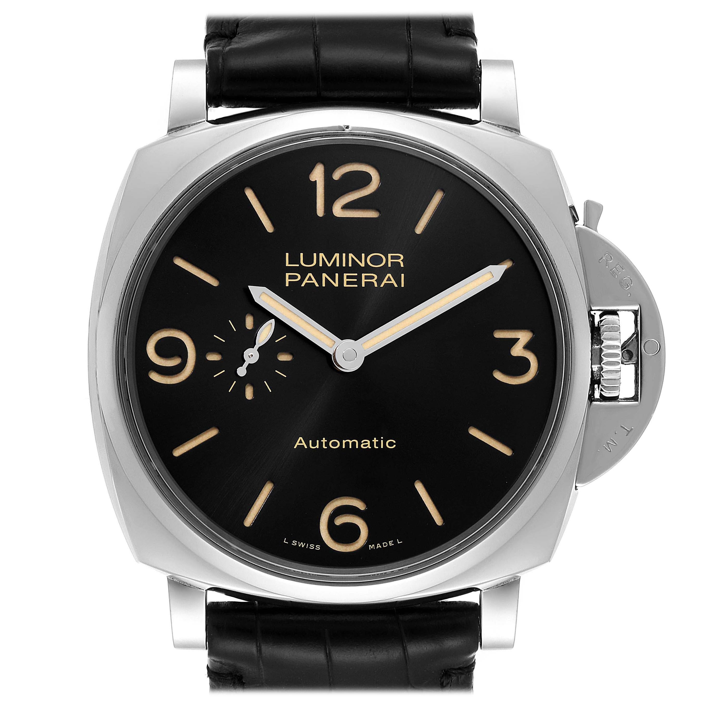 Panerai Luminor Due GMT Anthracite Dial Automtic Men's Watch PAM00944 ...