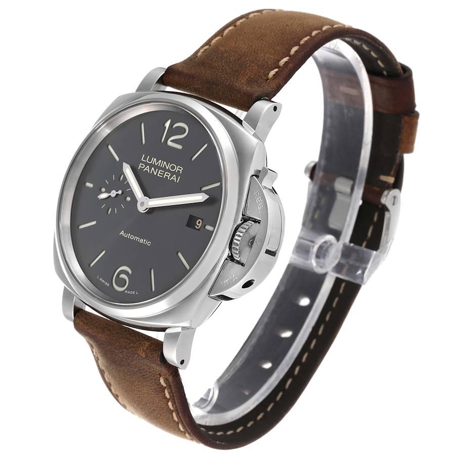 Panerai Luminor Due Grey Dial Mens Watch PAM00904 For Sale at 1stDibs ...