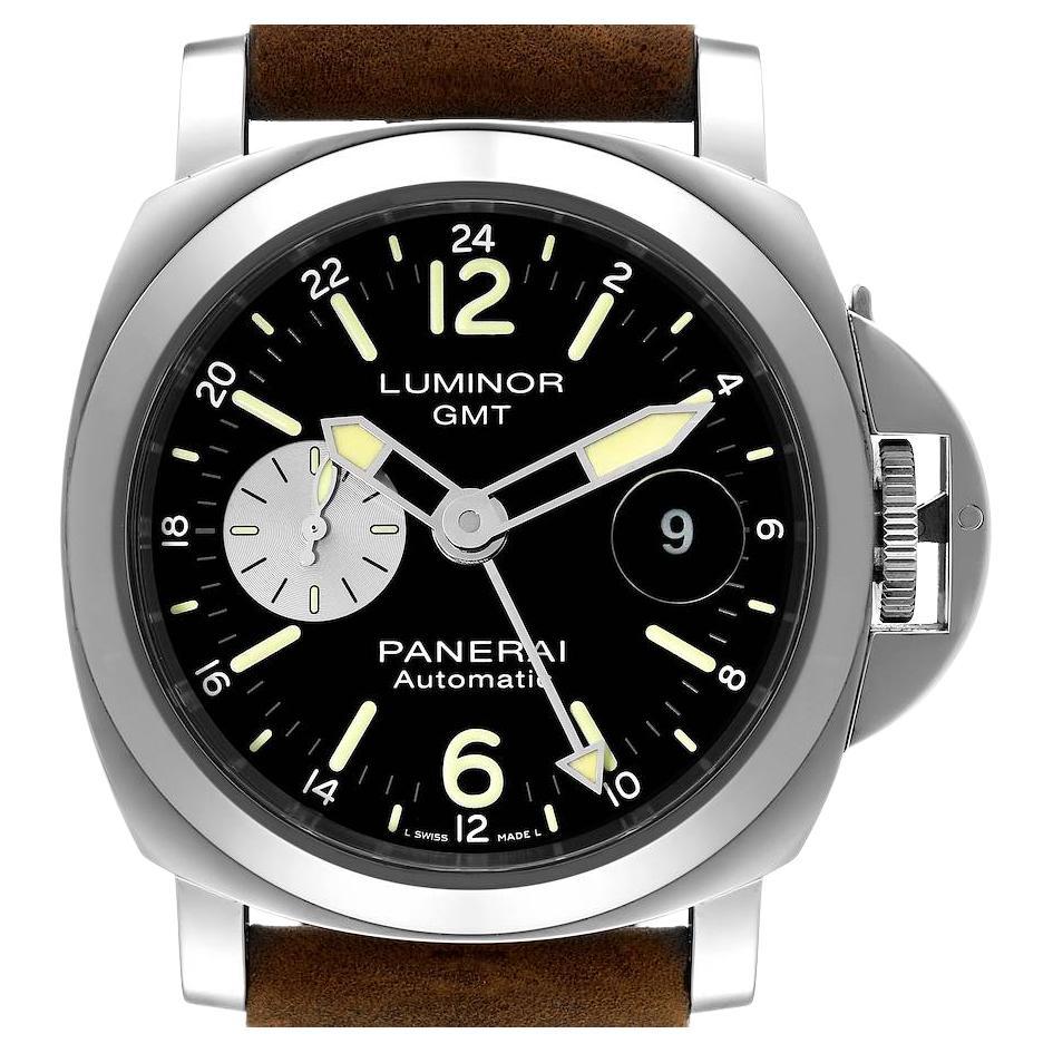 Panerai Luminor GMT Stainless Steel PAM00270 Wristwatch at 1stDibs ...