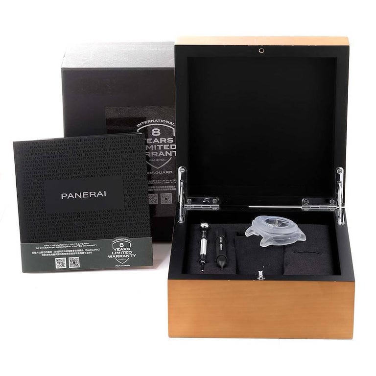 Panerai Luminor GMT Blue Dial Titanium Watch PAM01279 Box Papers For ...