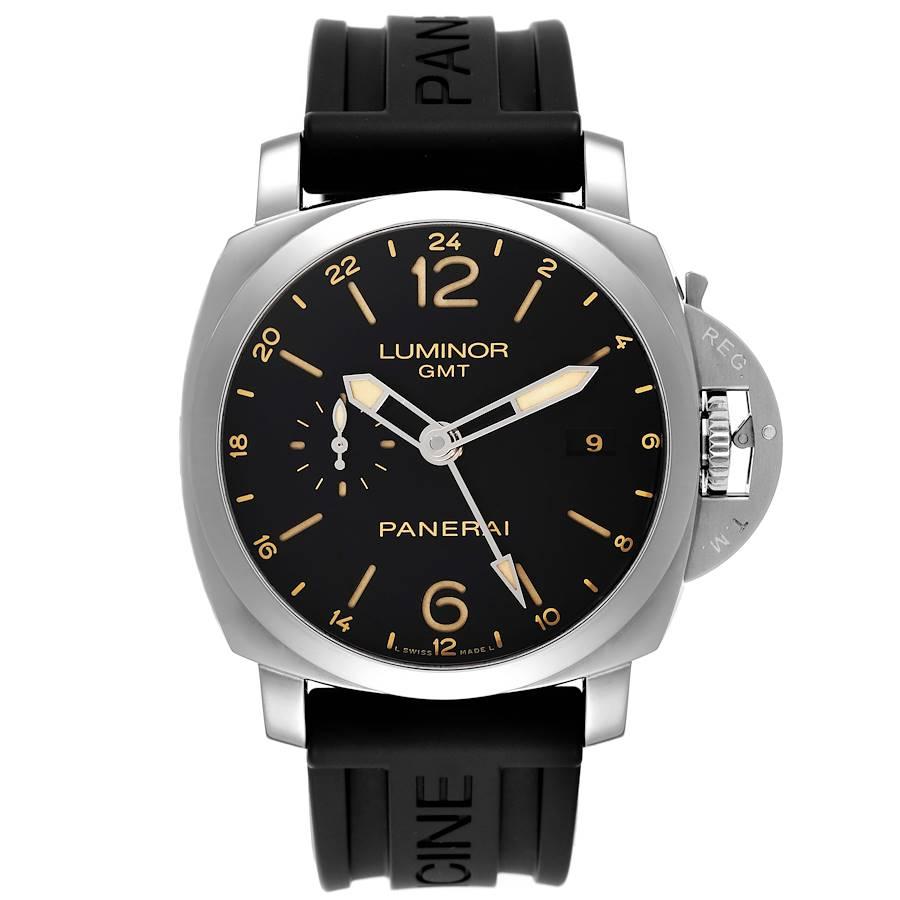 Panerai Luminor GMT 44mm Steel Mens Watch PAM00531 at 1stDibs