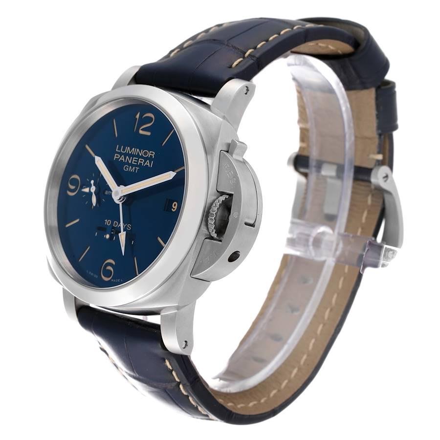 Panerai Luminor Marina 1950 10 Days GMT Watch PAM00986 Box Papers at ...