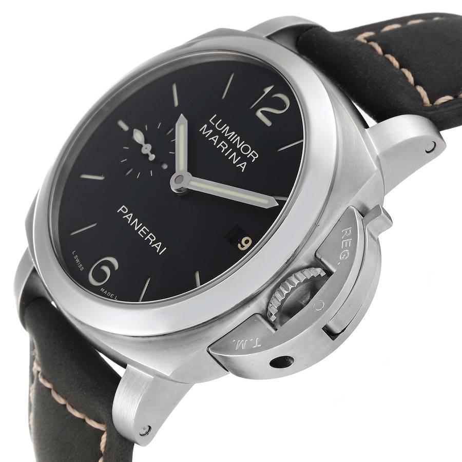 Panerai Luminor Marina 1950 3 Days 42mm Steel Mens Watch PAM00392 For ...