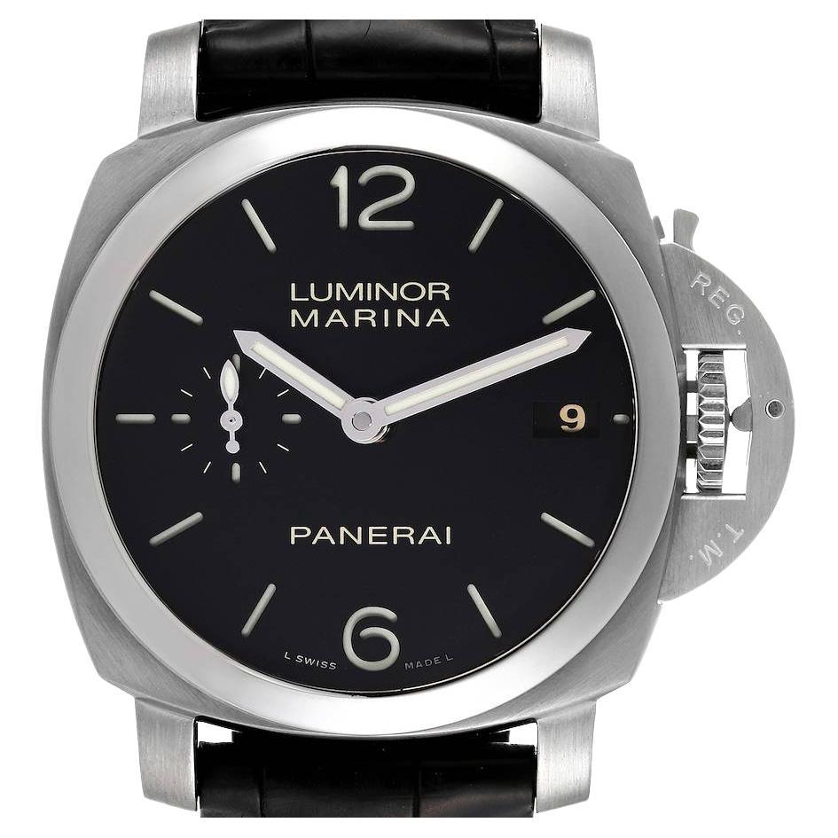 Panerai Luminor 1950 3 Days Pam 372 Mint Acrylic Crystal 2014 Full Set ...