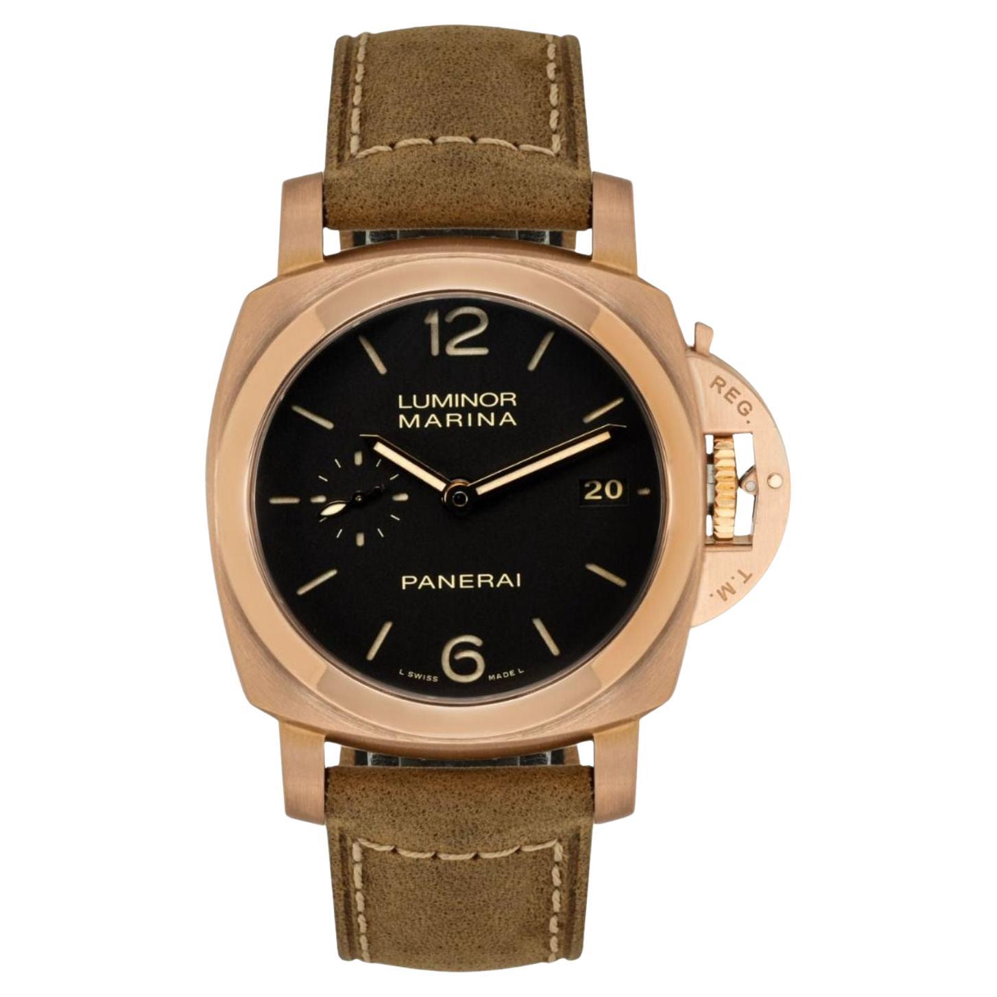 Panerai Luminor Marina Stainless Steel PAM00048 Wristwatch at 1stDibs ...