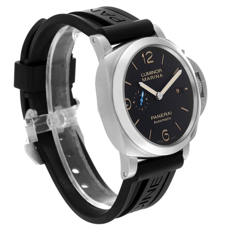 Panerai Luminor Marina 1950 3 Days Steel Mens Watch PAM01312 Box Papers ...