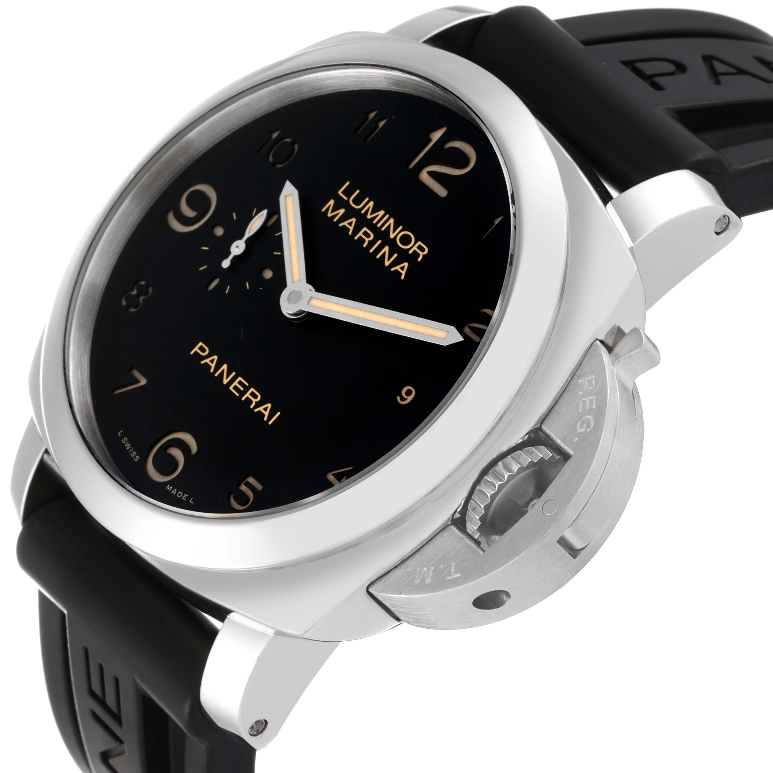Panerai Luminor Marina 1950 44mm Steel Mens Watch PAM00359 Box Papers ...