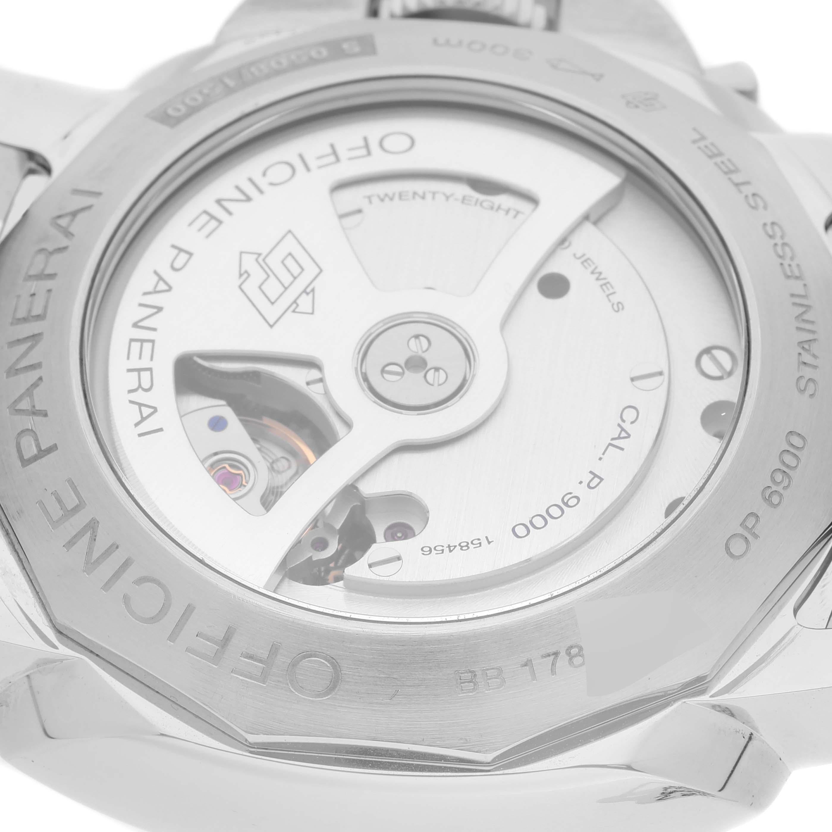 Panerai Luminor Marina 1950 44mm Steel Mens Watch PAM00359 Box Papers ...