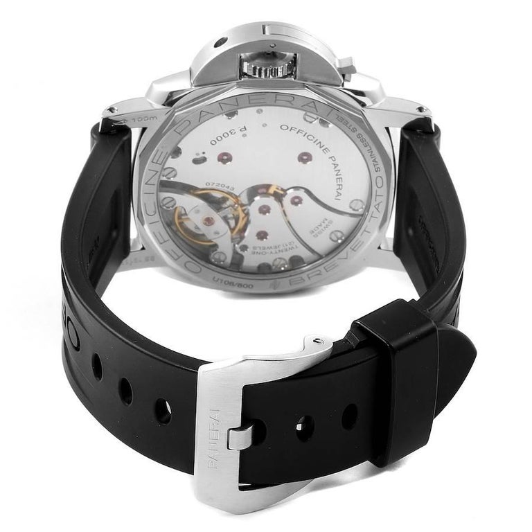 Panerai Luminor Marina 1950 Steel Men's Watch PAM00372 Box Papers For ...