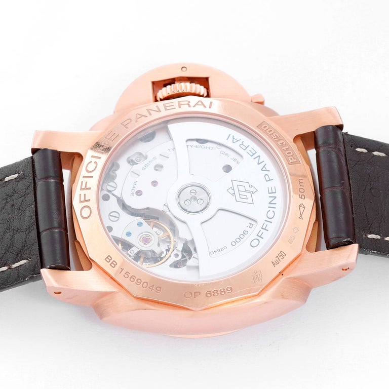 Panerai Luminor Marina 1950 PAM 393 or PAM00393 Rose Gold Watch at ...