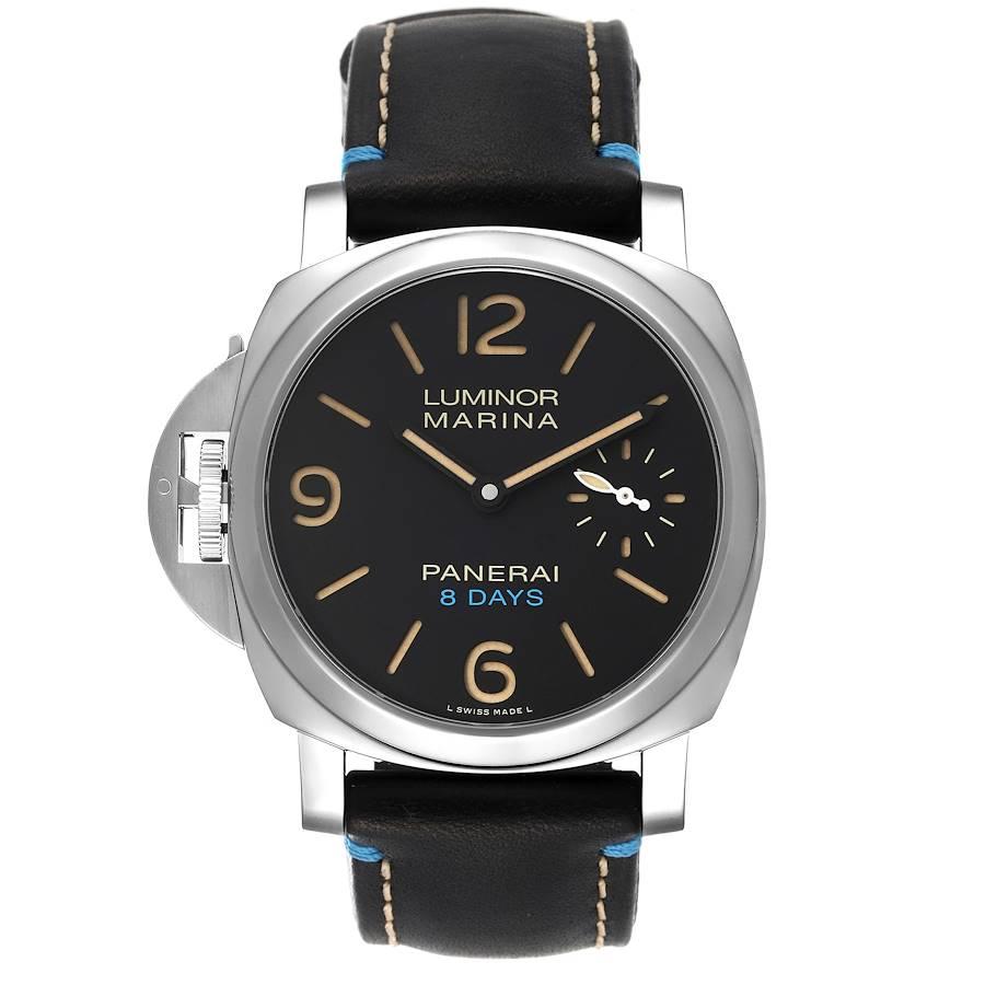 Panerai Luminor Marina 8 Days Left-Handed Mens Watch PAM00796 Box Card ...