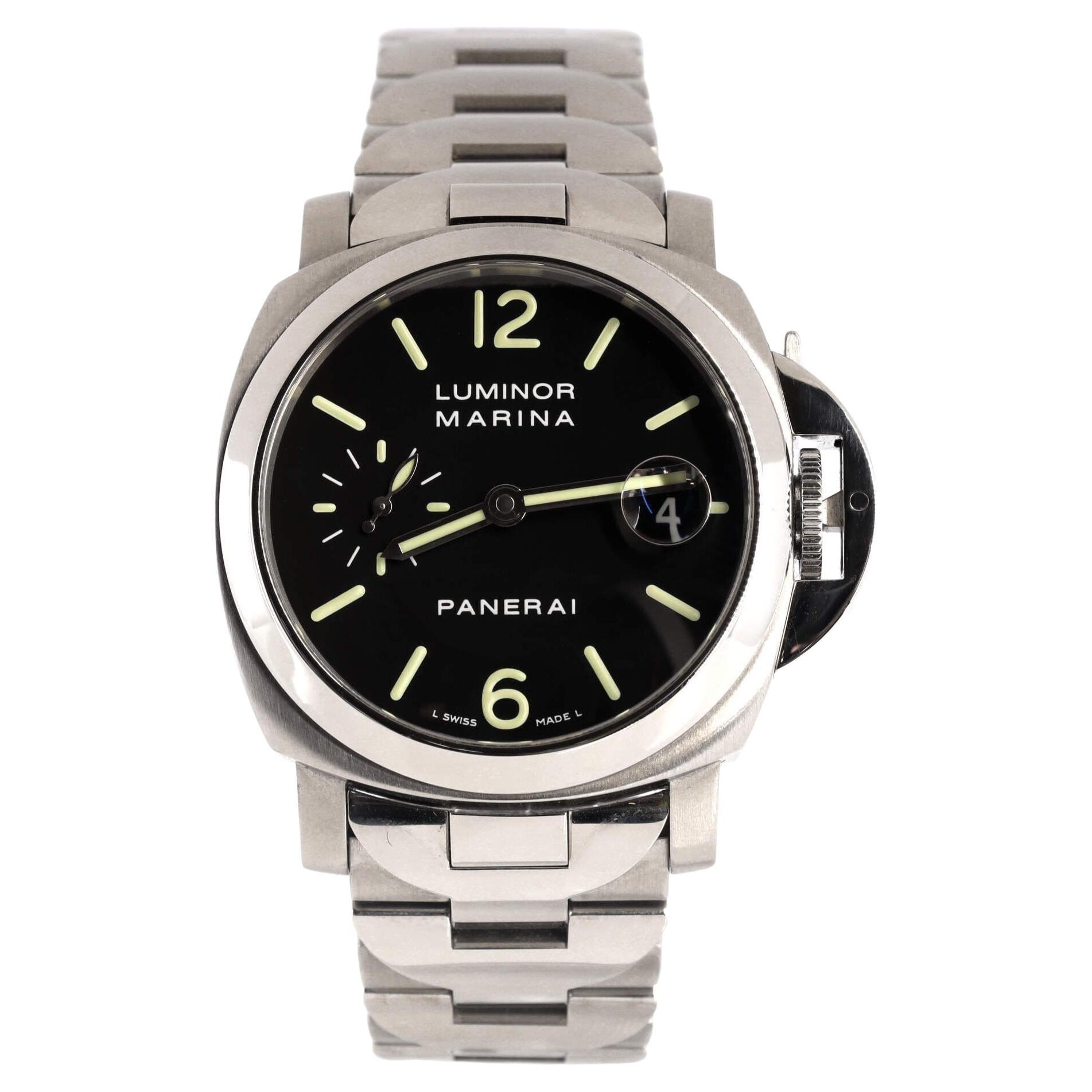 Panerai Luminor Marina 1950 PAM 514 or PAM00514 Stainless Steel Watch ...