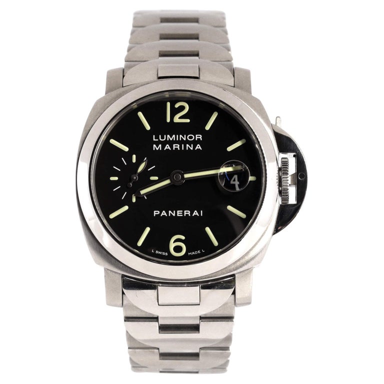 Panerai Luminor Marina Automatic Watch Stainless Steel 40 For Sale at ...