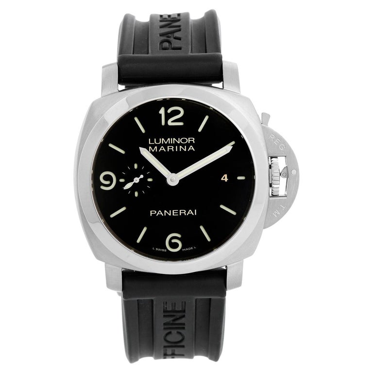 Panerai Luminor Marina Men's Steel Watch PAM 312 For Sale at 1stDibs