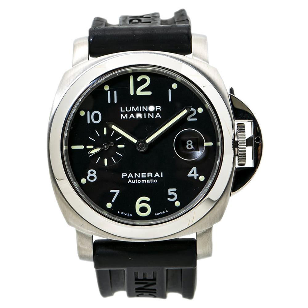 Panerai Luminor PAM00311 8 Days GMT Titanium Automatic Brown Dial Watch ...