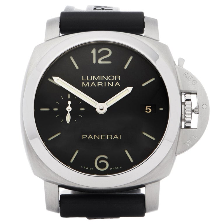 Panerai Luminor Marina PAM00392 Men Stainless Steel Watch at 1stDibs