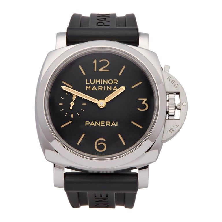 Panerai Luminor Marina PAM00422 Men's Stainless Steel 3 Day Sandwich ...