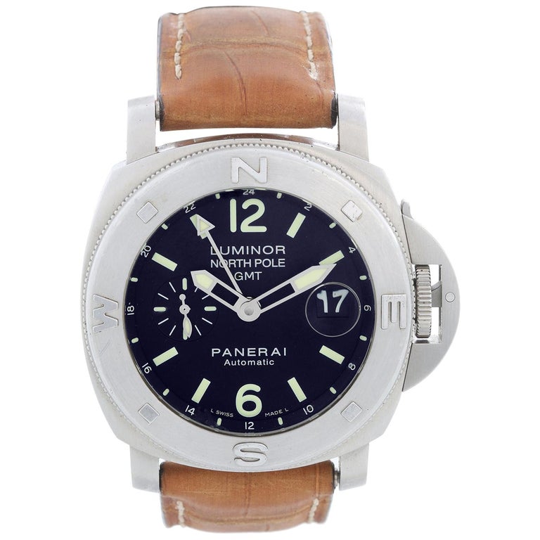 Panerai Luminor North Pole GMT Limited Edition 'PAM 252' Men's Watch at ...