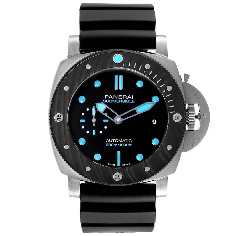Panerai Luminor Submersible 1860 BMG-Tech Mens Watch PAM00799 Box Card ...
