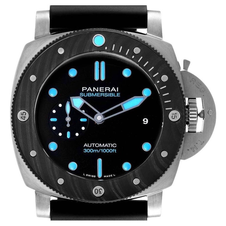 Panerai Luminor Submersible 1860 BMG-Tech Mens Watch PAM00799 Box Card ...