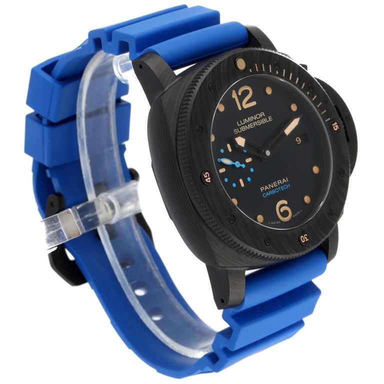 Panerai Luminor Submersible 1950 Carbotech 3 Days Mens Watch PAM00616 ...
